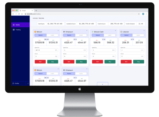 Vision Trader: BlockFills' Digital Assets Trading Platform